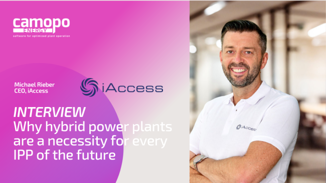 Interview with Michael Rieber, CEO of iAccess Energy, about the IPPs of ...